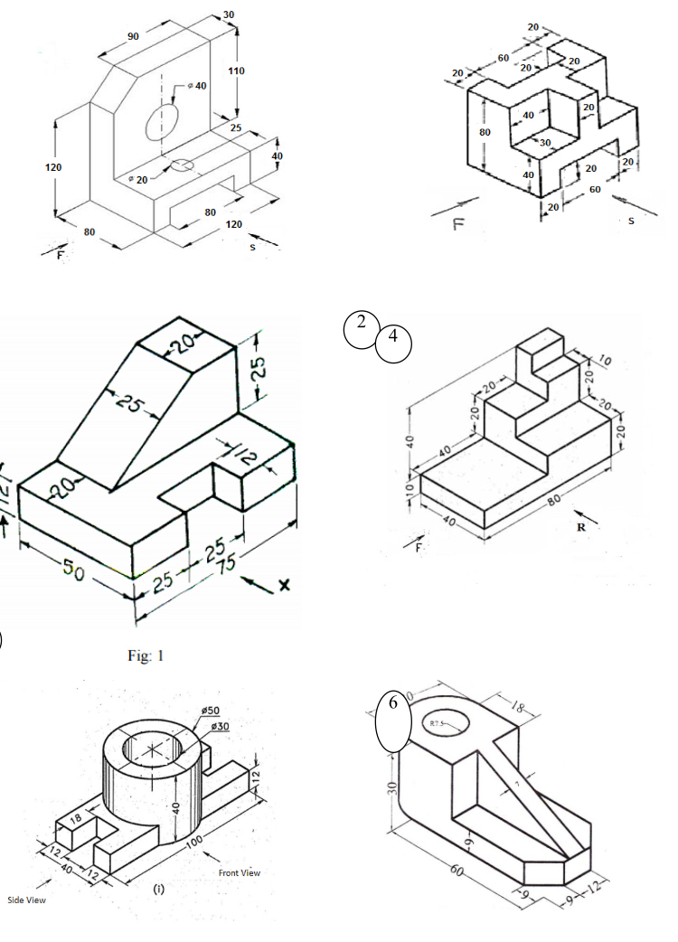 Convert this drawings to autocad file and send it to | Chegg.com