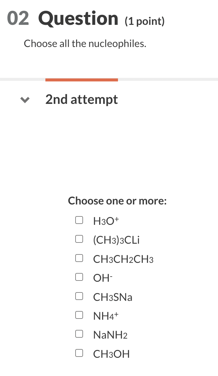 Solved 2nd ﻿attemptChoose one or | Chegg.com