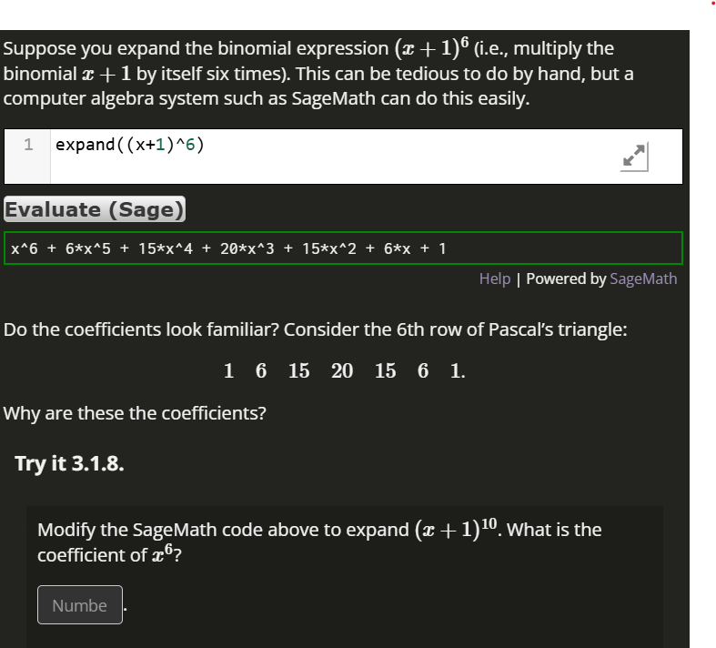 Solved Suppose you expand the binomial expression | Chegg.com