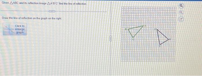 Solved Given ABC and its reflection image A′B′C′ find the | Chegg.com