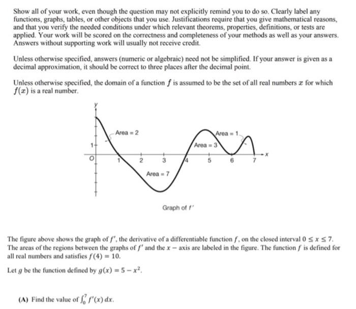 Solved Show all of your work, even though the question may | Chegg.com