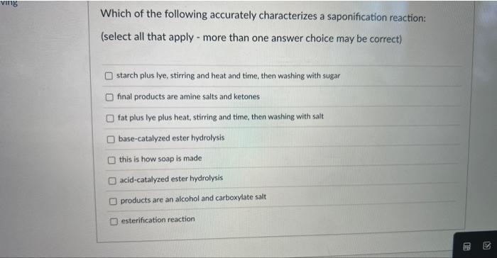 Solved Which of the following accurately characterizes a | Chegg.com