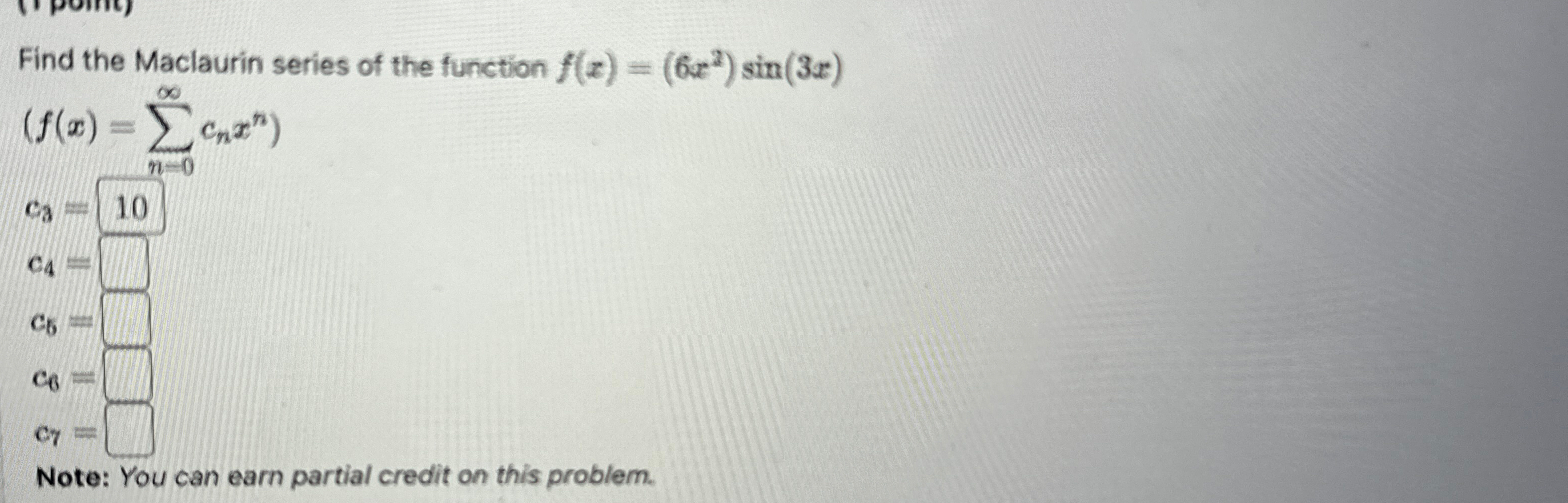 Solved Find the Maclaurin series of the function | Chegg.com