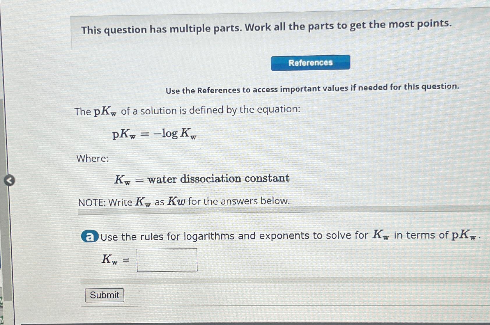 Solved This question has multiple parts. Work all the parts | Chegg.com