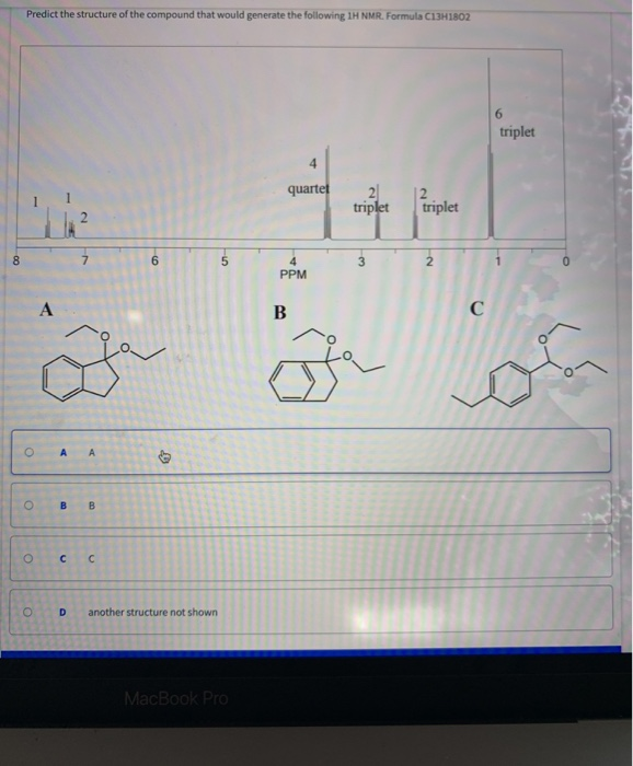 Solved predict the structure of the compound that would | Chegg.com