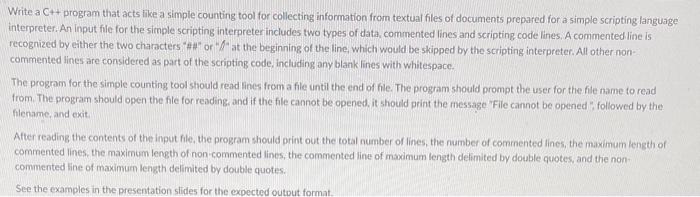 Solved Write a C++ program that acts fike a simple counting | Chegg.com