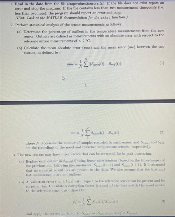 Solved 1. Read in the data from the file | Chegg.com