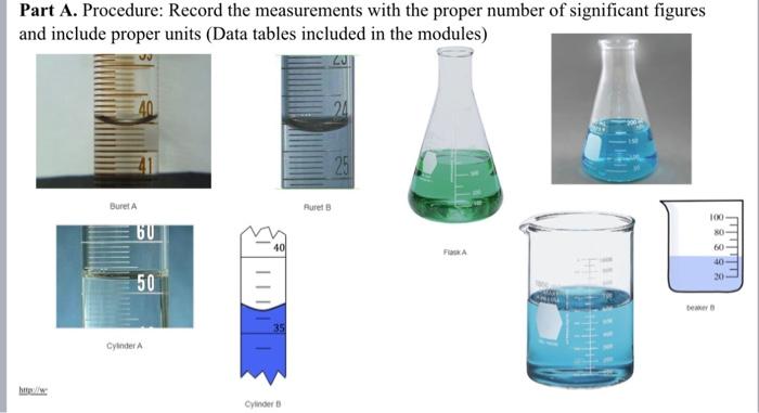 Solved в. Measure the diameter of the following objects | Chegg.com