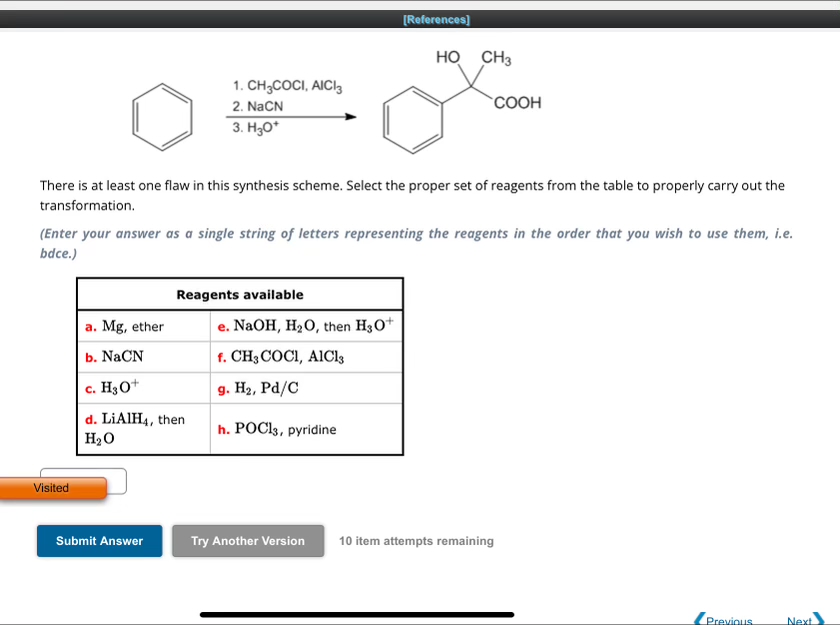 Solved [References]There is at least one flaw in this | Chegg.com