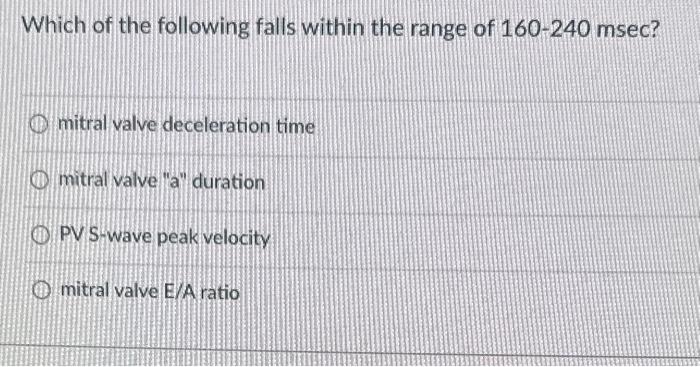 Solved Which of the following falls within the range of | Chegg.com