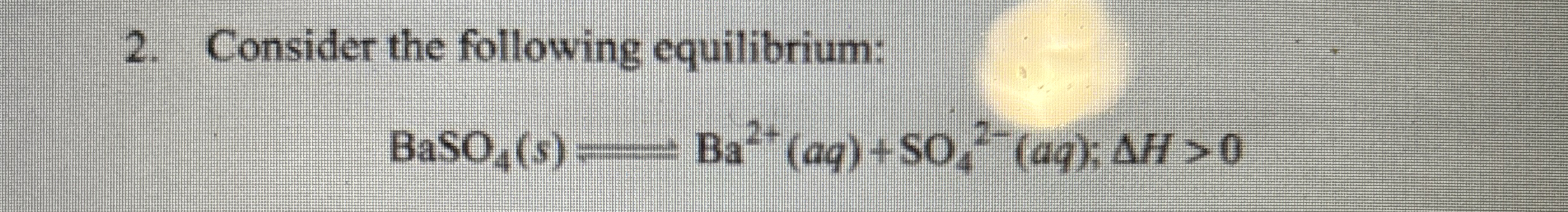 Solved Consider the following | Chegg.com