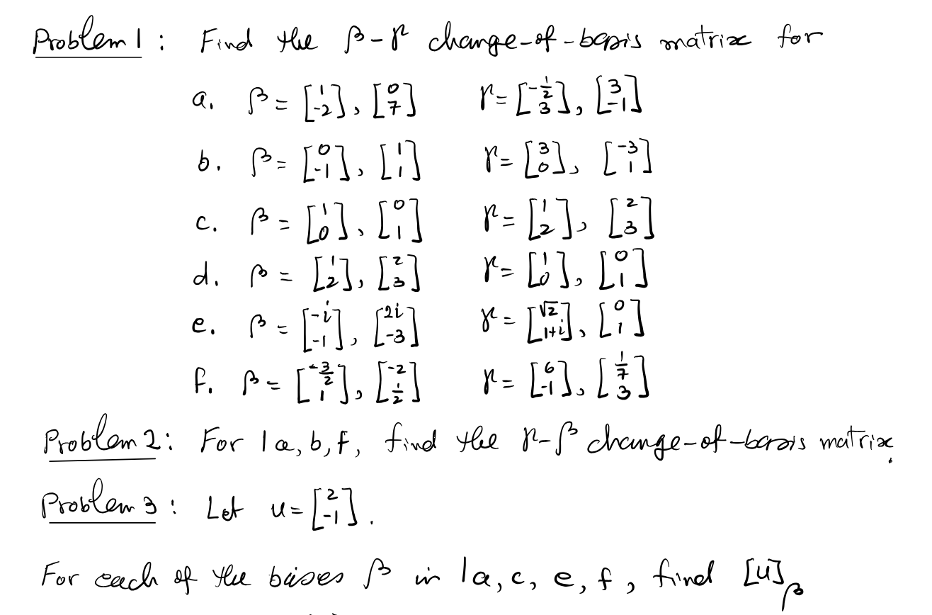 Solved the a,b f is the a b f in problem 1. ﻿For 1a,b,f, | Chegg.com