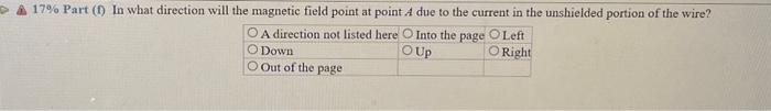 Solved (4) 17\% Part (e) Determine the strength of the | Chegg.com