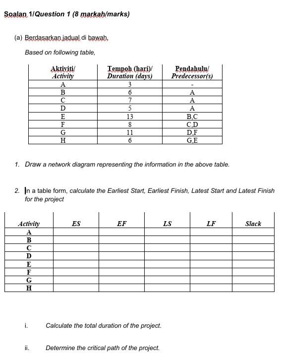 Solved Soalan 1/Question 1 (8 markah/marks) (a) Berdasarkan | Chegg.com Solved Soalan 1/Question 1 (8 markah/marks) (a) Berdasarkan | Chegg.com