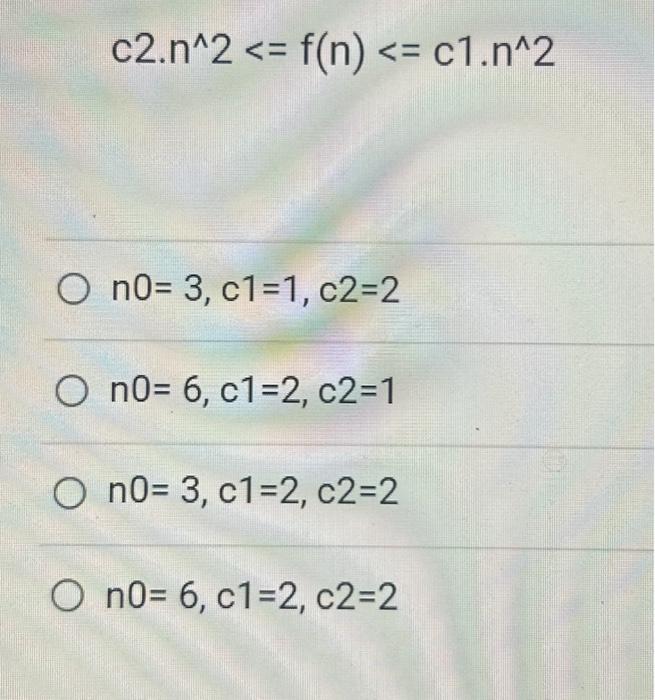 Solved running time f(n) of a code segment is | Chegg.com
