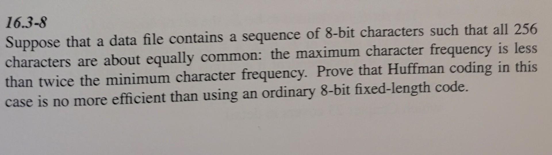 Solved 16.3−8 Suppose that a data file contains a sequence | Chegg.com