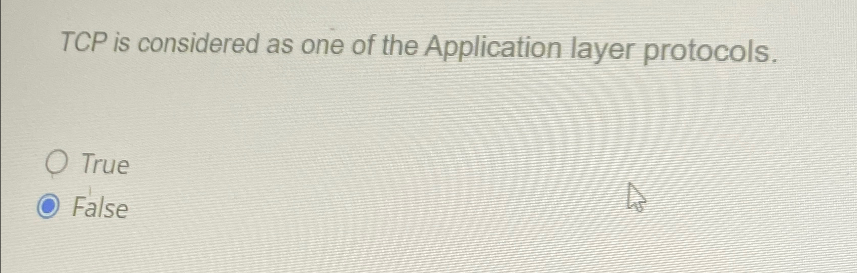 Solved TCP is considered as one of the Application layer | Chegg.com
