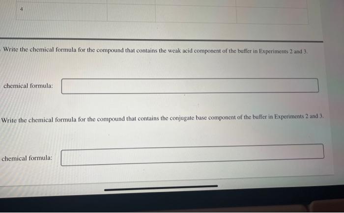 Solved Experiment 2: The Phosphate Buffer System Part 1: | Chegg.com