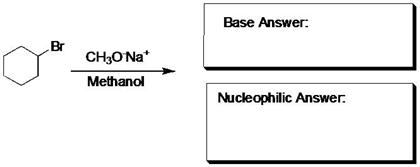 Solved The methoxide ion can act as both a nucleophile and a | Chegg.com