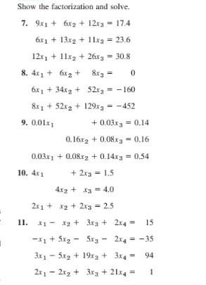 Solved Show the factorization and solve. 7. | Chegg.com