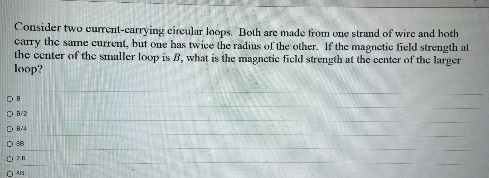 Solved Consider two current-carrying circular loops. Both | Chegg.com