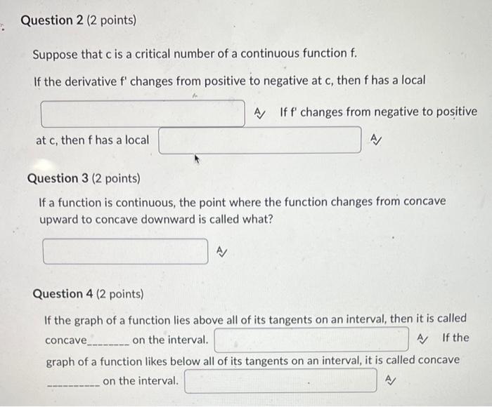 Solved Suppose that c is a critical number of a continuous | Chegg.com
