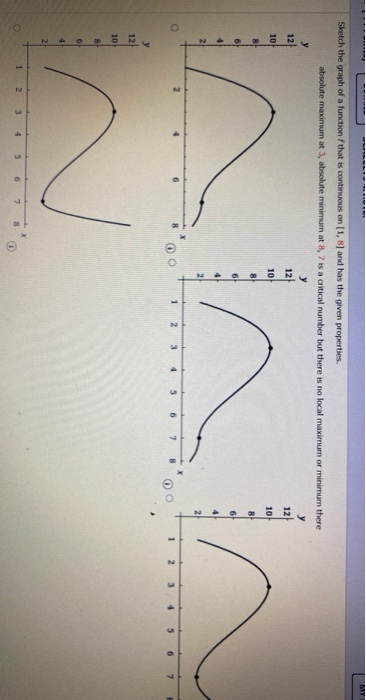 Solved MTT Sketch the graph of a function that is continuous | Chegg.com