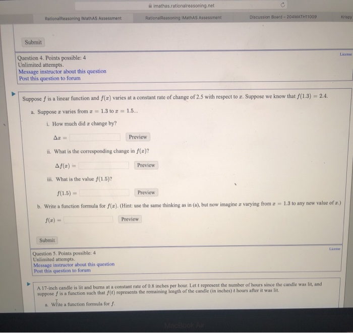 Solved imathas.rationalreasoning.net Rational Reasoning | Chegg.com