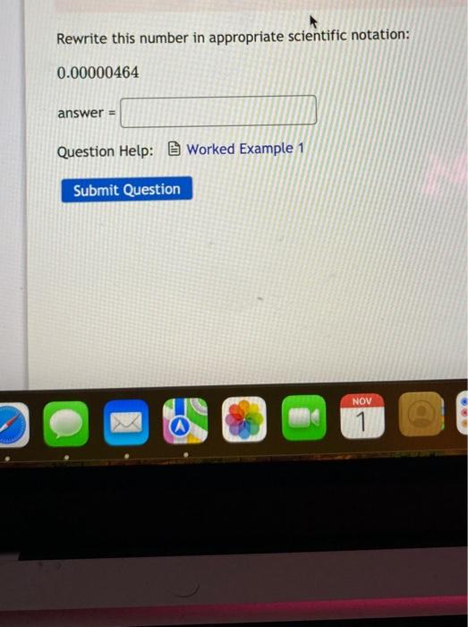 Solved Rewrite this number in appropriate scientific | Chegg.com