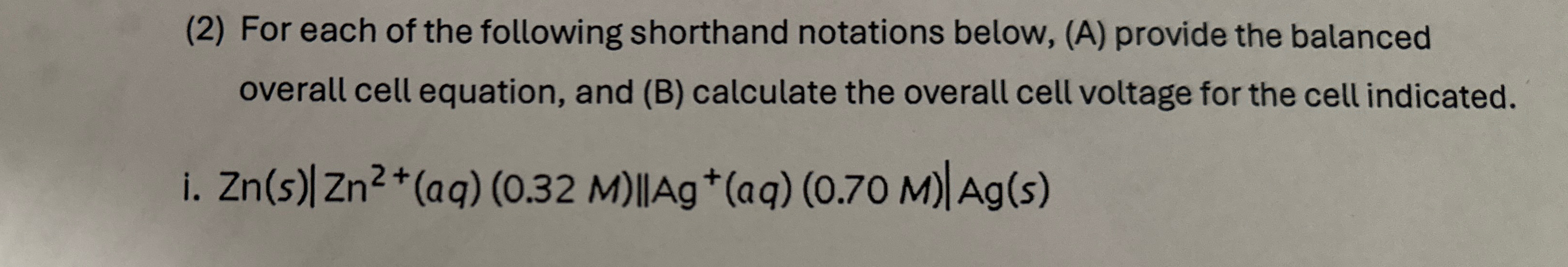 Solved (2) ﻿For each of the following shorthand notations | Chegg.com