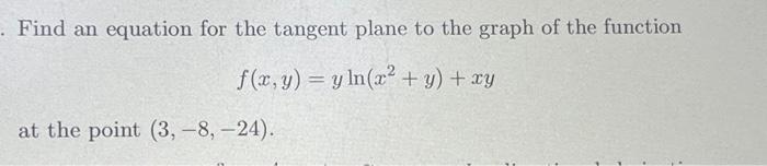 Solved Consider the function f(x,y)=x+yx2. What is the unit | Chegg.com