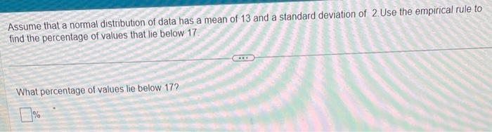 Solved On a certain test, the mean is 100 with a standard | Chegg.com