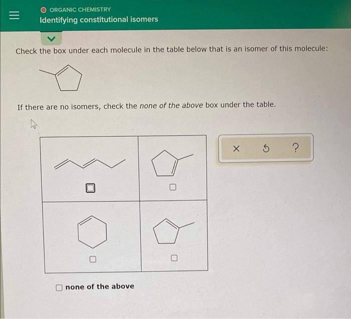 Solved = O ORGANIC CHEMISTRY Identifying constitutional | Chegg.com