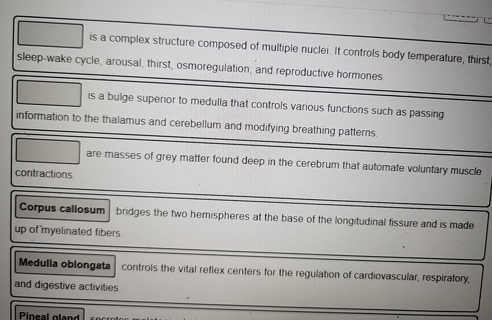 Solved is a complex structure composed of multiple nuclei. | Chegg.com