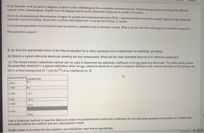 4 A Describe With The Aid Of A Diagram A Typical