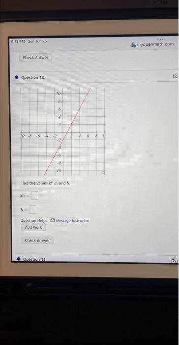Solved Find the volues of mark b. | Chegg.com