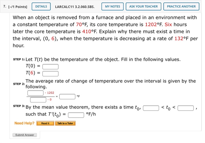 Solved When an object is removed from a furnace and placed | Chegg.com