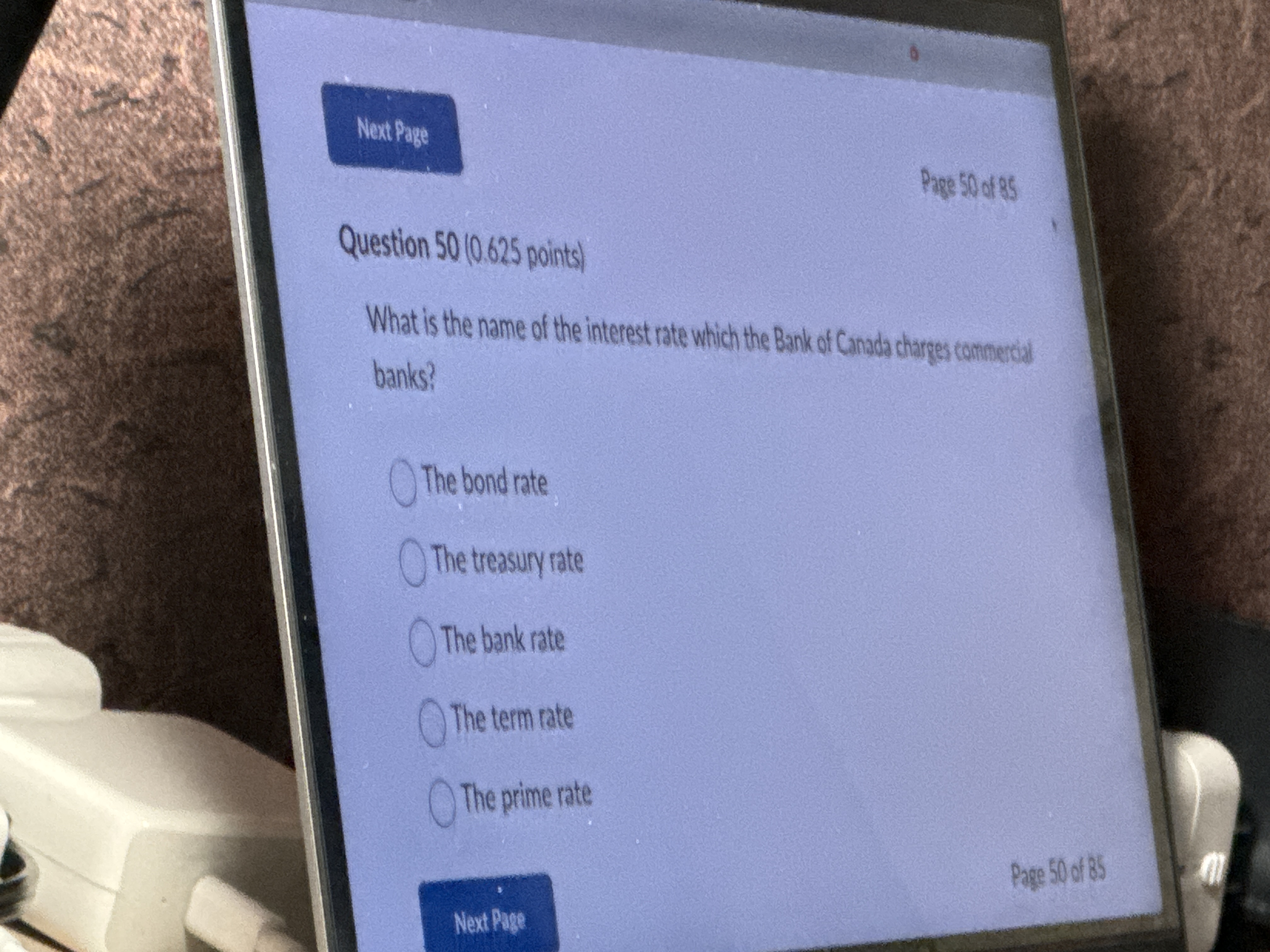 Solved Question 50 (0.625 ﻿points)What is the name of the | Chegg.com