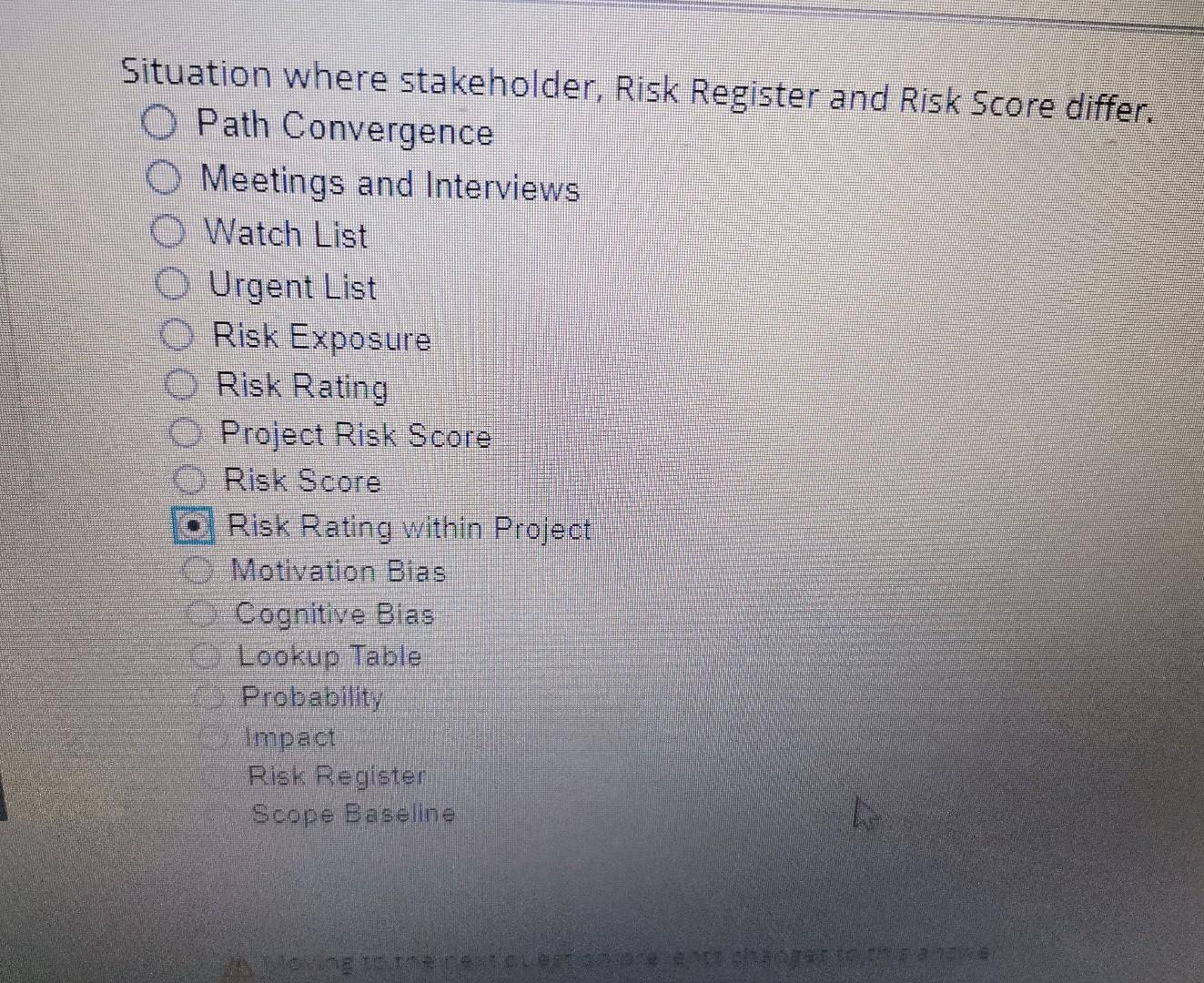 Solved Situation where stakeholder, Risk Register and Risk | Chegg.com