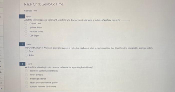 Solved Match the fomber in millions of years with the | Chegg.com