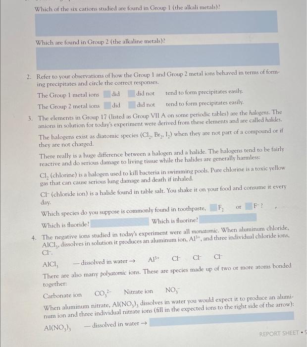 Solved Part D. Analysis of Two Unknown Solutions For unknown | Chegg.com