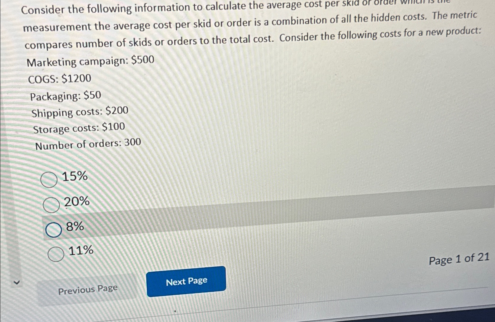 Solved Consider the following information to calculate the | Chegg.com