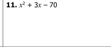 Solved Name: Date: Unit 7: Polynomials & Factoring Homework | Chegg.com