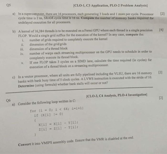 Solved a) In a supercomputer, there are 16 processors, each | Chegg.com