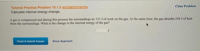 Solved Close Problem Tutored Practice Problem 10.1.2 | Chegg.com