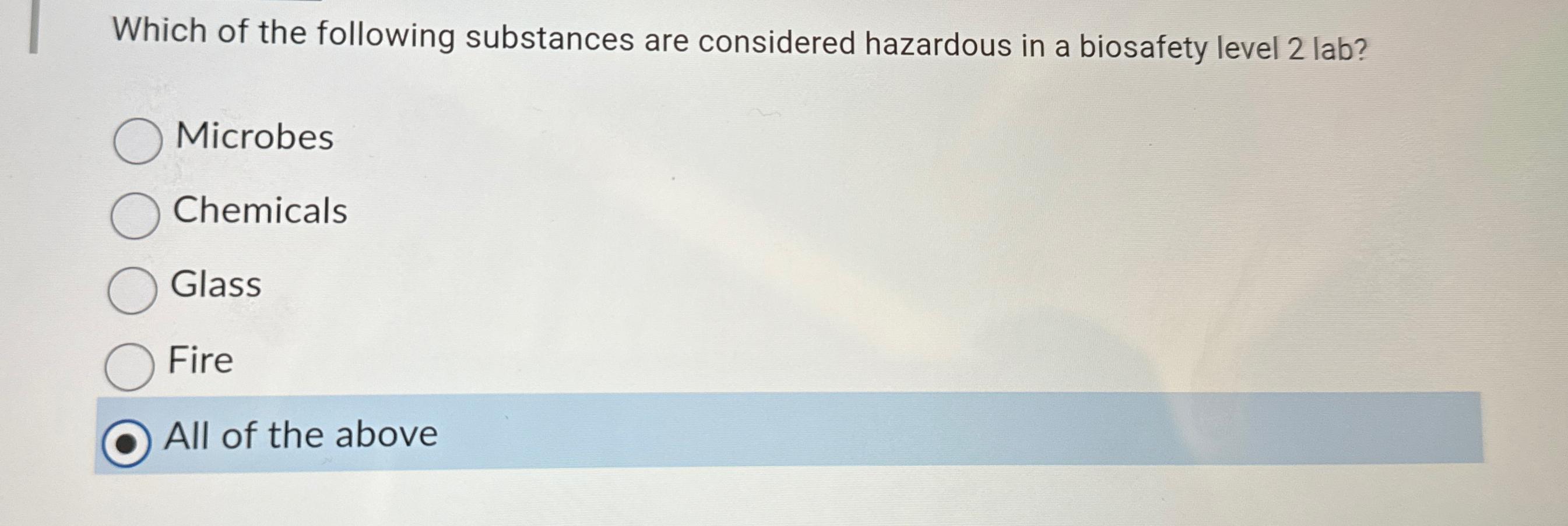 Solved Which of the following substances are considered | Chegg.com
