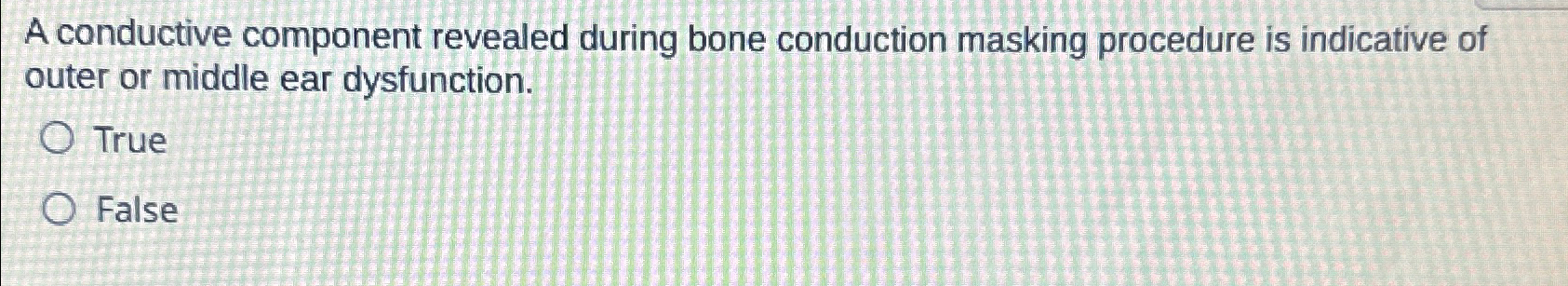 Solved A conductive component revealed during bone | Chegg.com