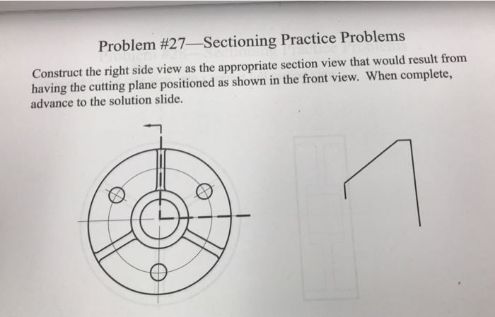 Solved Problem #27—Sectioning Practice Problems Construct | Chegg.com