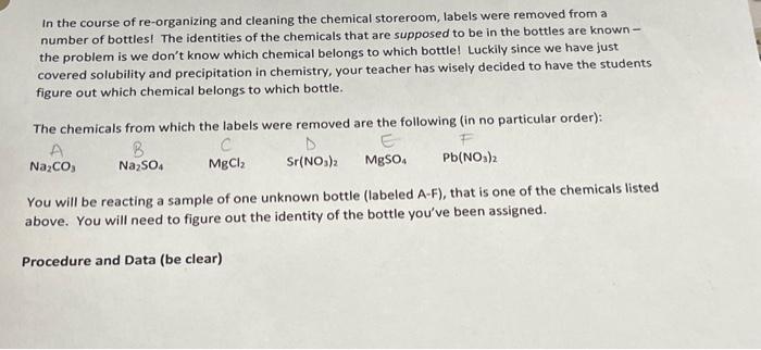 Solved write the required detailed procedureand andwer the | Chegg.com