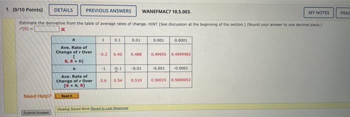 Solved PRAC 1. (0/10 Points) DETAILS PREVIOUS ANSWERS | Chegg.com Solved PRAC 1. (0/10 Points) DETAILS PREVIOUS ANSWERS | Chegg.com